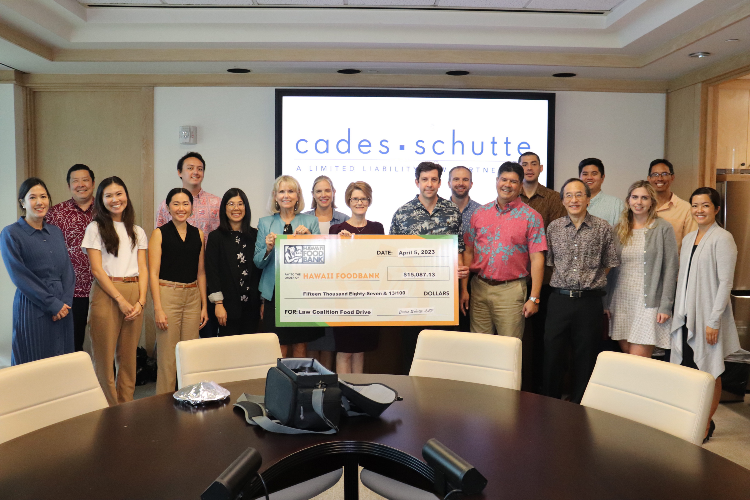 Giving Report for Cades Schutte and The Cades Foundation - Cades Schutte